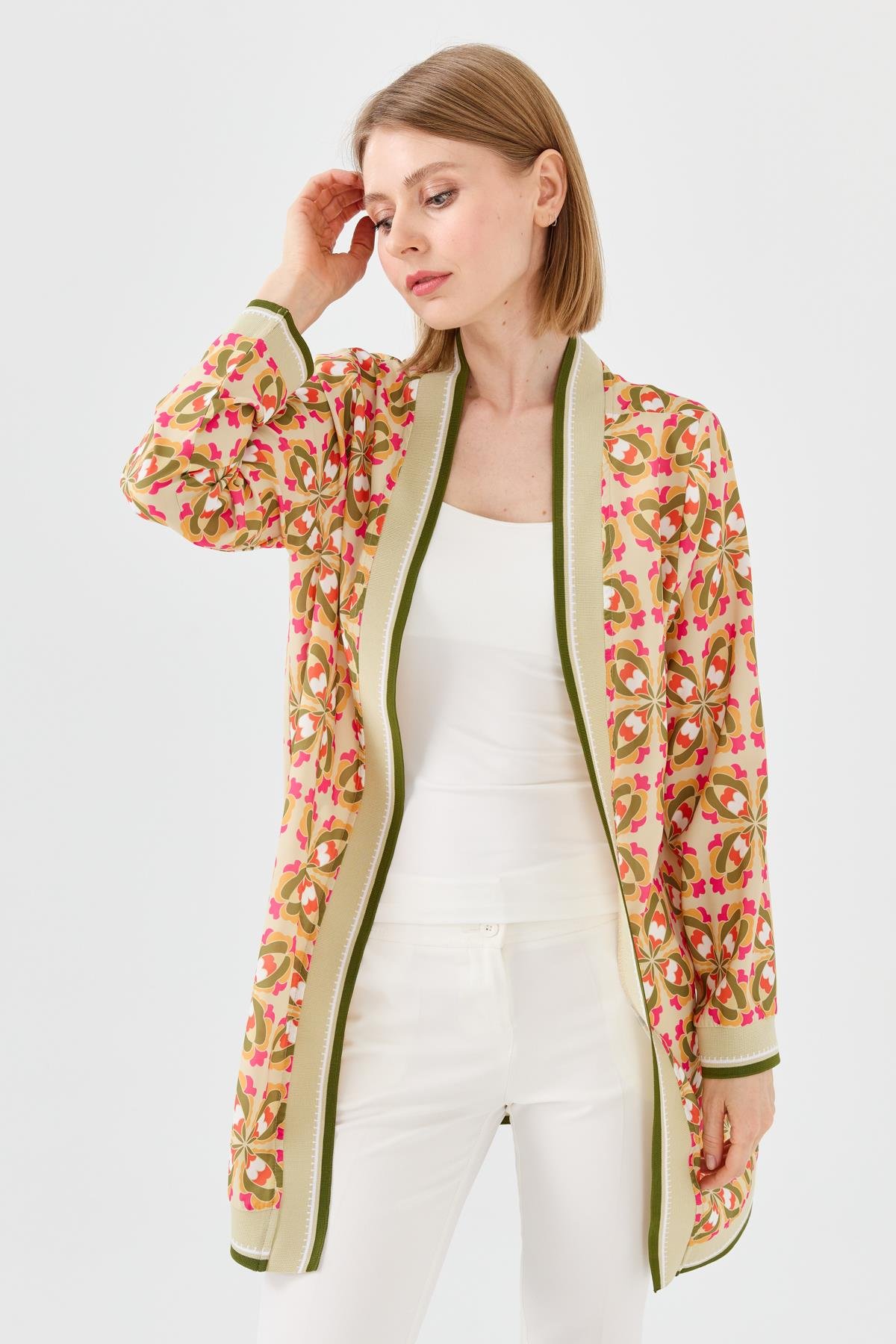 Kadın Yaz Koleksiyonu -Desen Triko