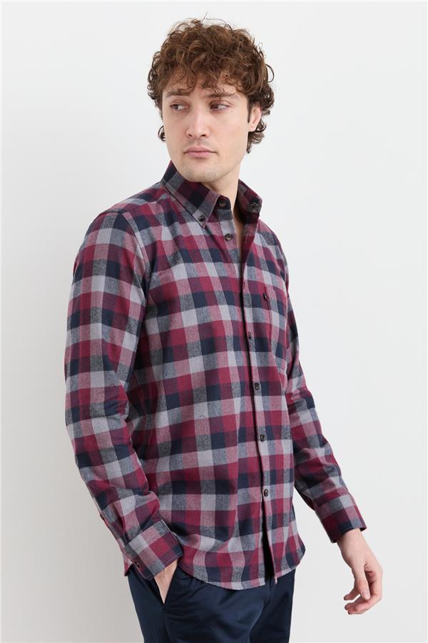 Erkek Yün Kazak Ve Hırkalar- Desen Triko