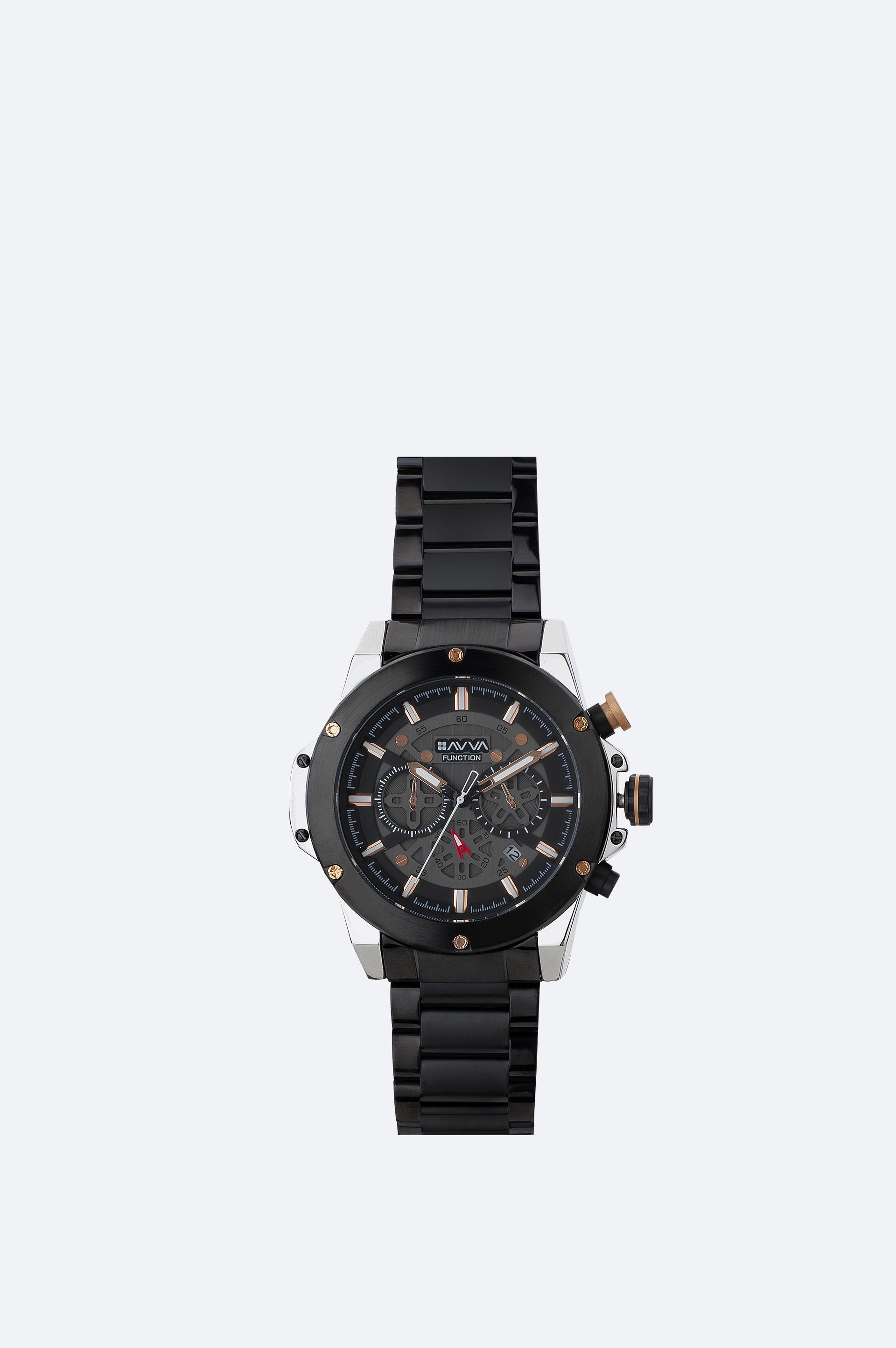 Antrasit Metal Kutulu Saat | AVVA