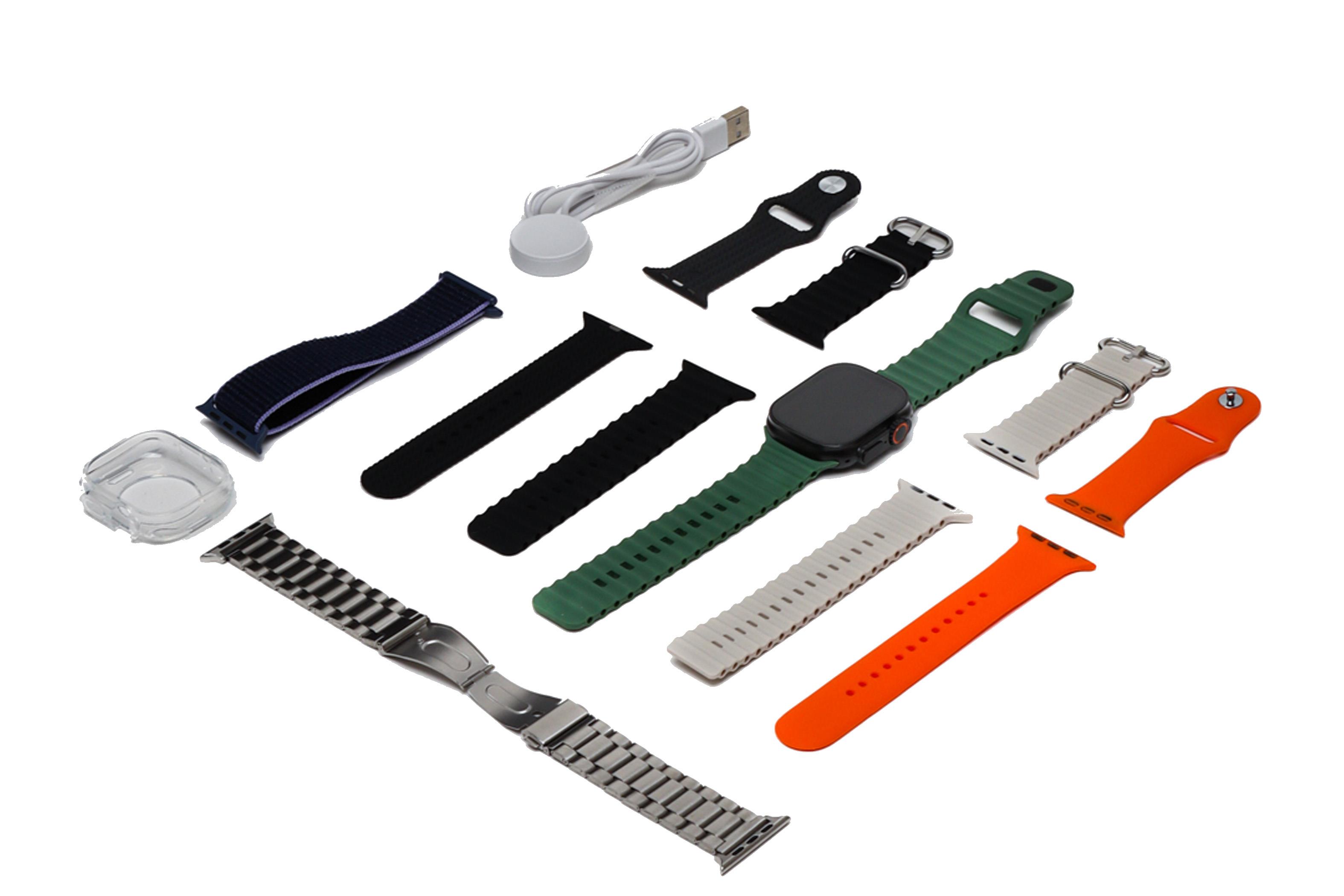 WS-X9 ULTRA 7 Kordon + 1 Akıllı Saat PLUS: En Son Teknoloji ve Şıklığı ...