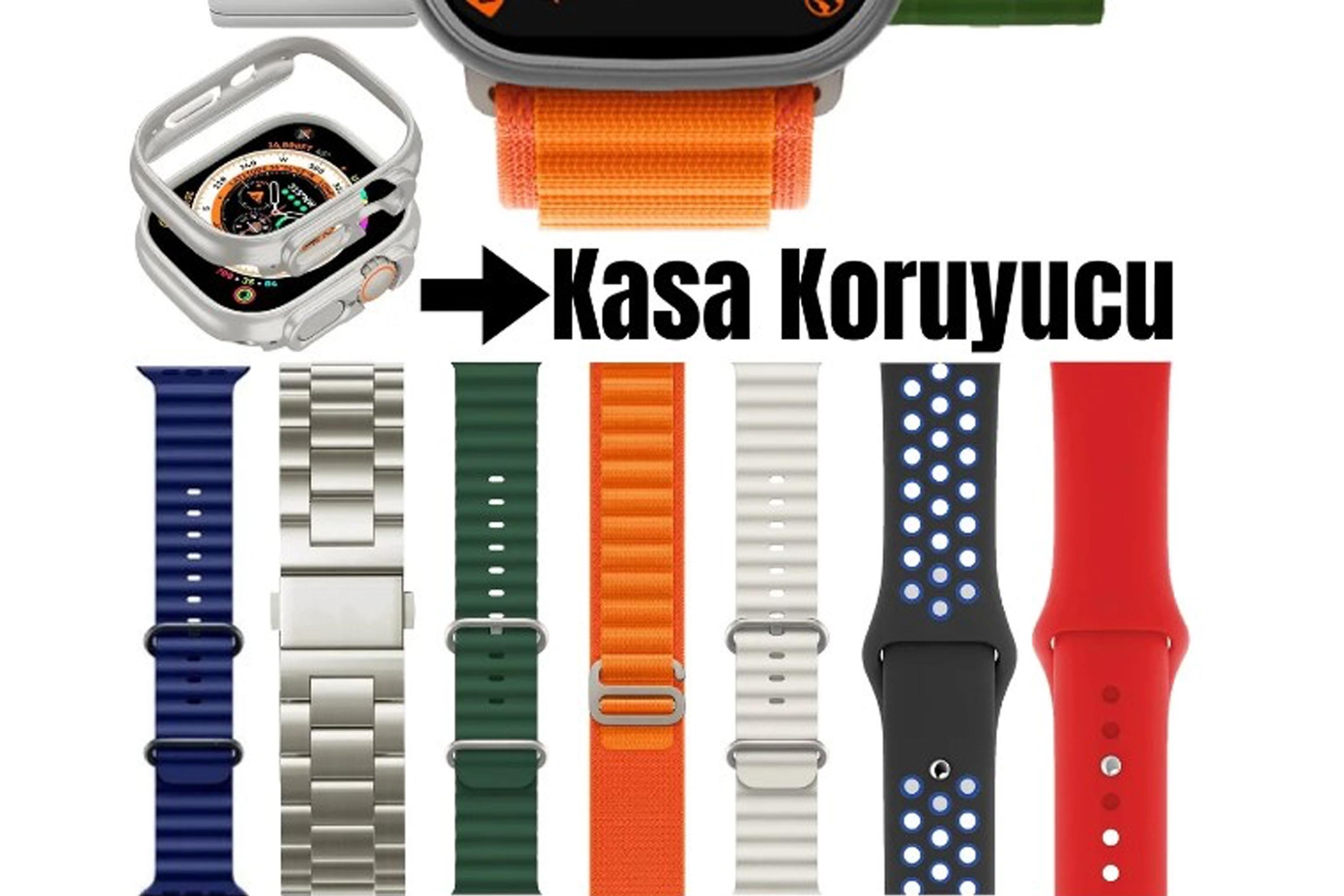 WS-X9 ULTRA 7 Kordon + 1 Akıllı Saat PLUS: En Son Teknoloji ve Şıklığı ...