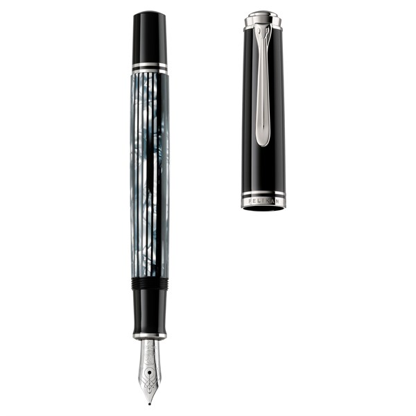 Pelikan Souveran Series M605 Black Tortoise Fountain Pen4012700819215M600 SerisiM600 ...