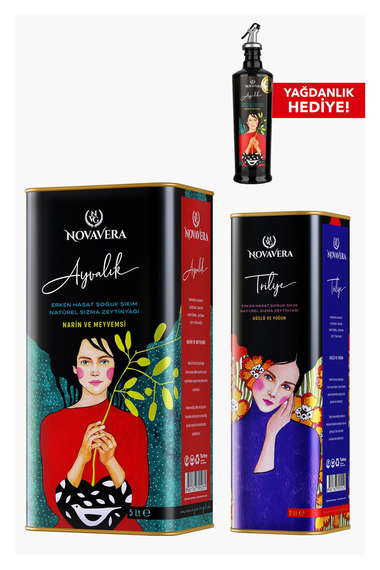 Nova Vera Yaz Paketi (Ayvalık 5L + Trilye 2L) | NovaVera