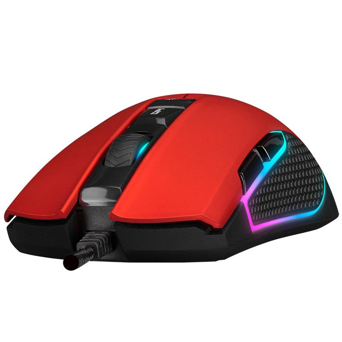 RAMPAGE SMX-R600 PYTHON KIRMIZI-RGB ISIKLI USB 12400DPI 9 MAKRO TUSLU ...