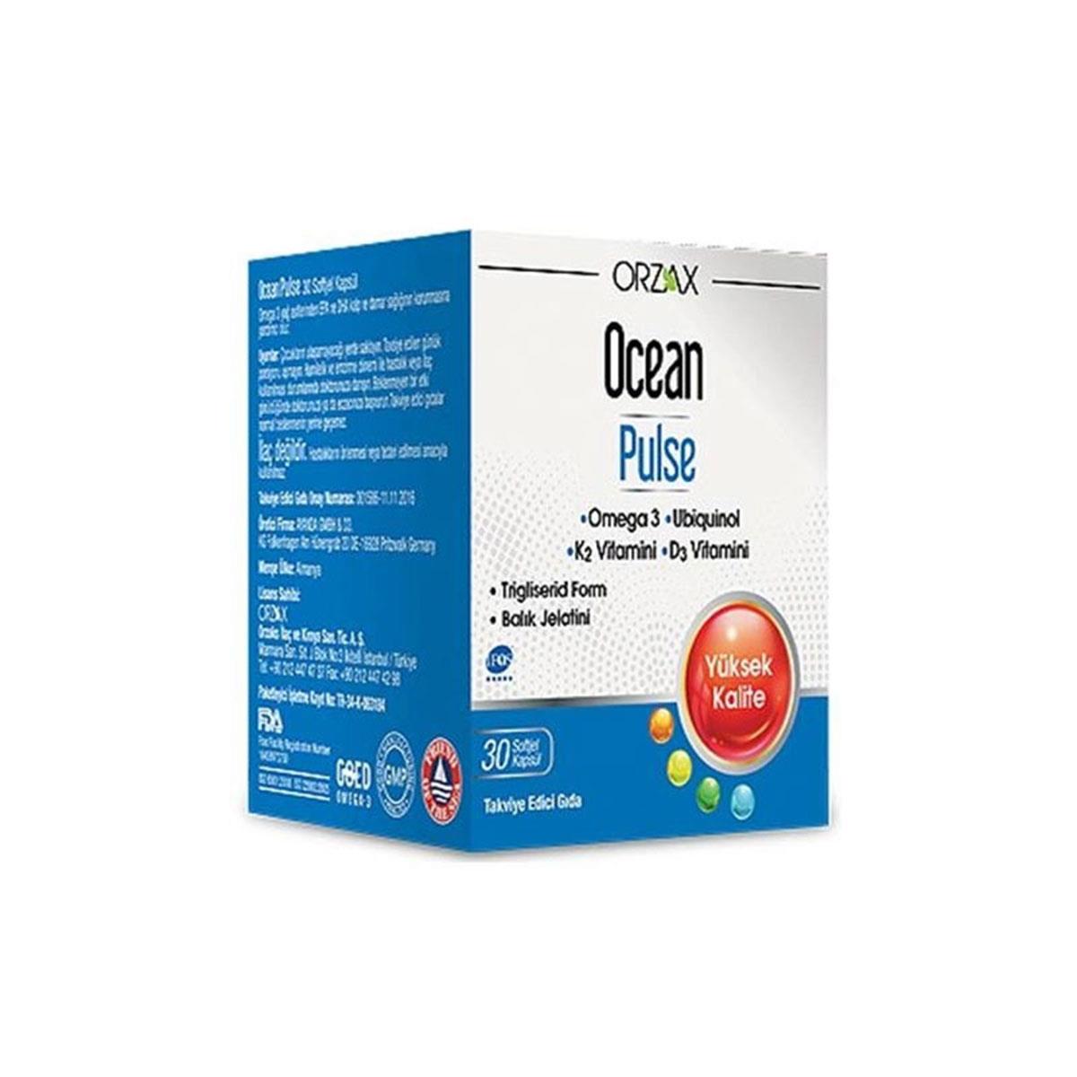 Orzax Ocean Pulse 30 Kapsül - Daffne