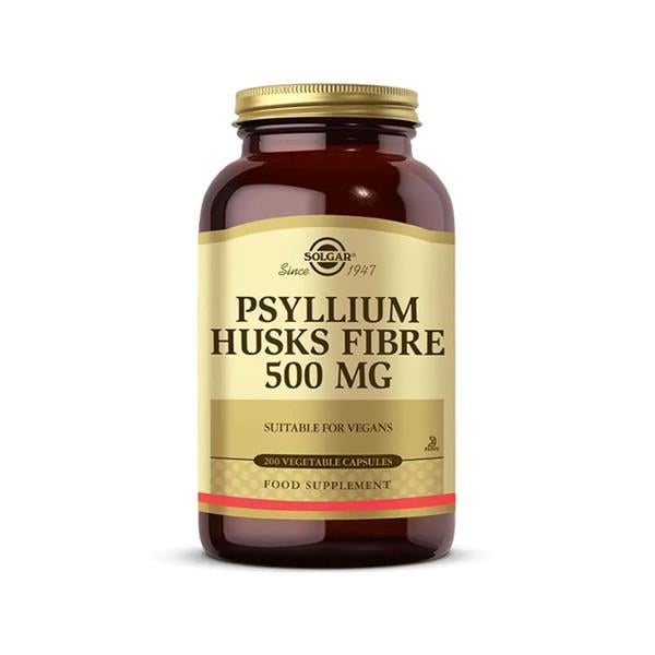 Solgar Psyllium Husks 500 mg 200 Kapsül - Daffne