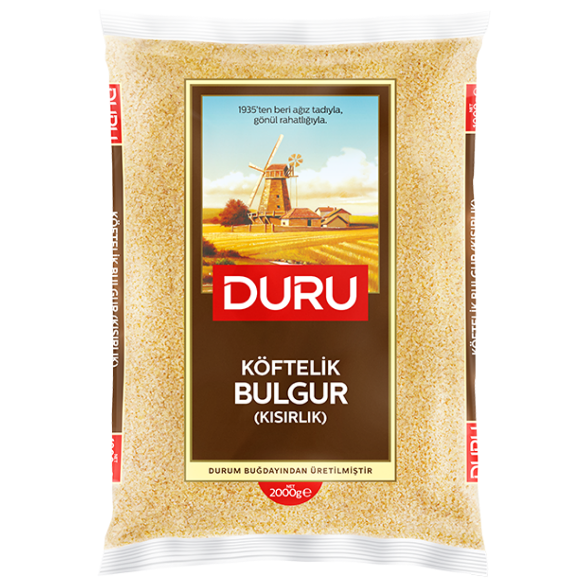 Duru Köftelik-Kısırlık İnce Bulgur 2 Kg