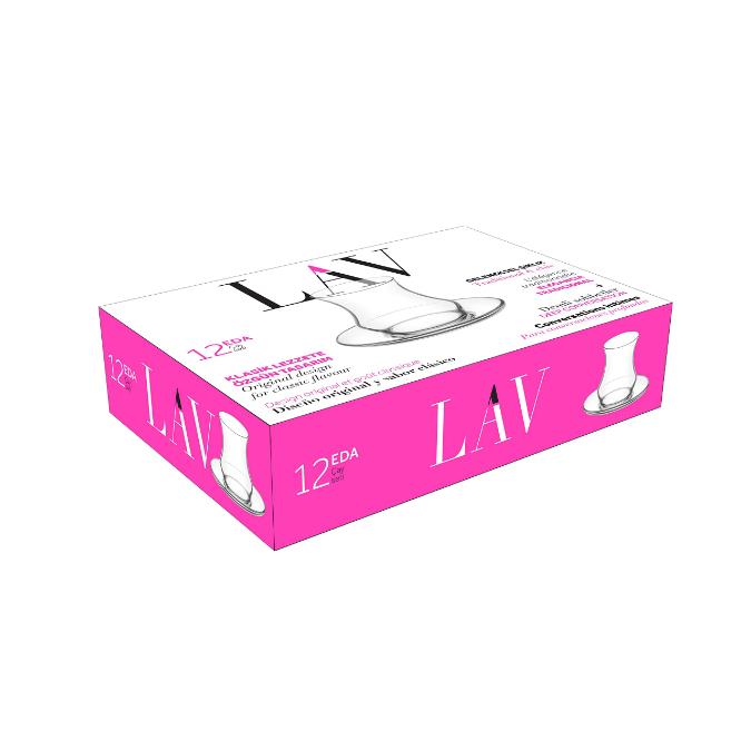 Lav Eda Cay Seti 12 Li - Çay Takımı | Beyazel Sanal Market