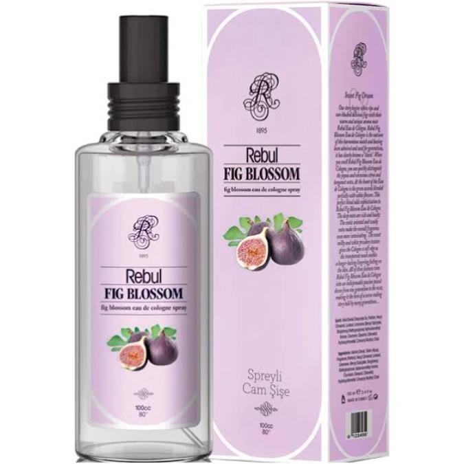 Rebul Fıg Blossom Kolonya Sprey 100 Ml (Cam) - Kolonya | Beyazel Sanal Market
