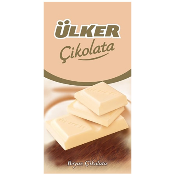 Ülker Beyaz Tablet Çikolata 70 Gr - Beyaz Çİkolata | Beyazel Sanal Market