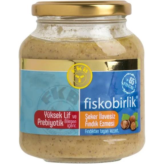 Fiskobirlik Şekersiz Fındık Ezmesi 300 Gr - Fındık Ezmesi | Beyazel ...