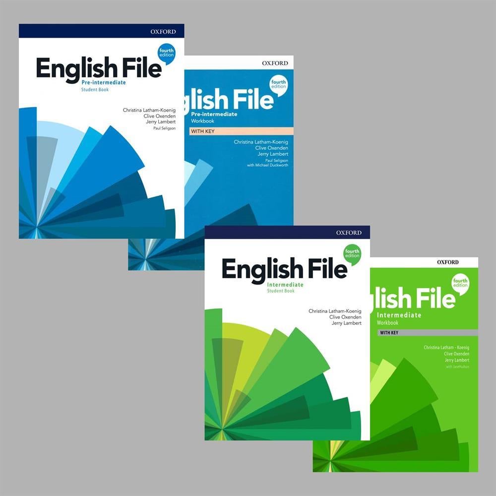 English File 4th Edition Pre-intermediate + intermediate Student's Book ...