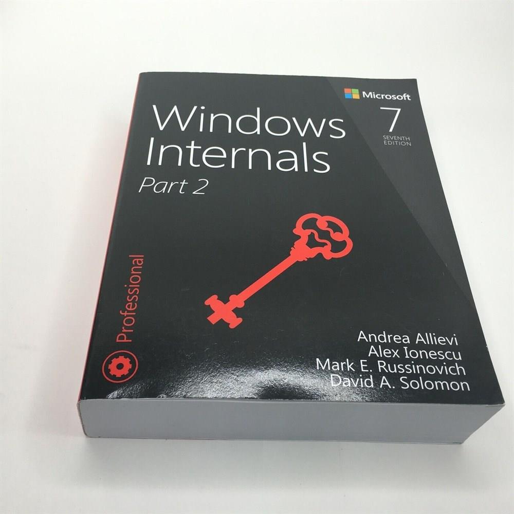 Windows Internals, Part 2 (Developer Reference) 7th Edition - İthal Kitaplar