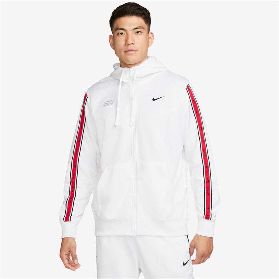 Nike M Nsw Repeat Sw Pk Full Zip Hoody Erkek Sweatshirt Dx2025 100