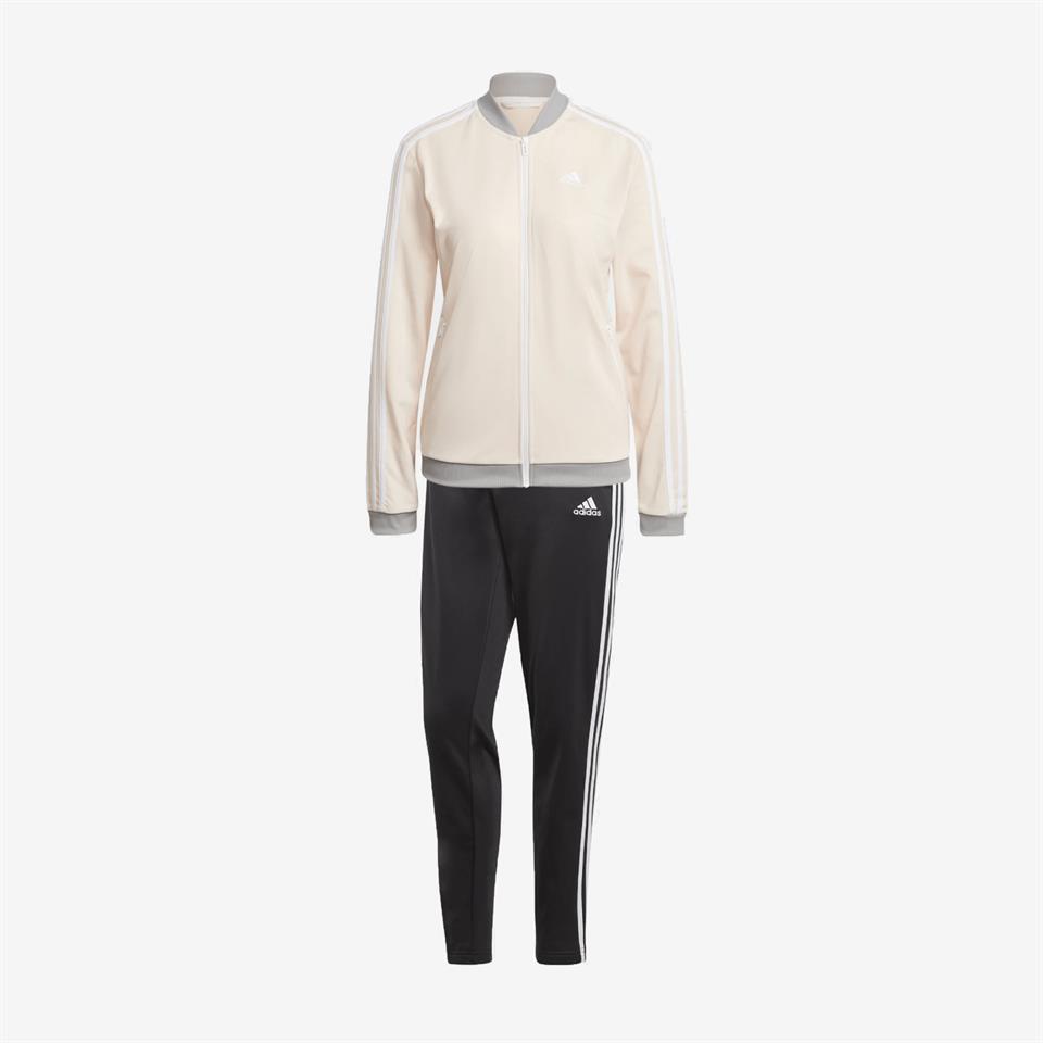 Adidas W Essentials 3 Stripes Track Suit Kadın Eşofman Takımı Hr4912
