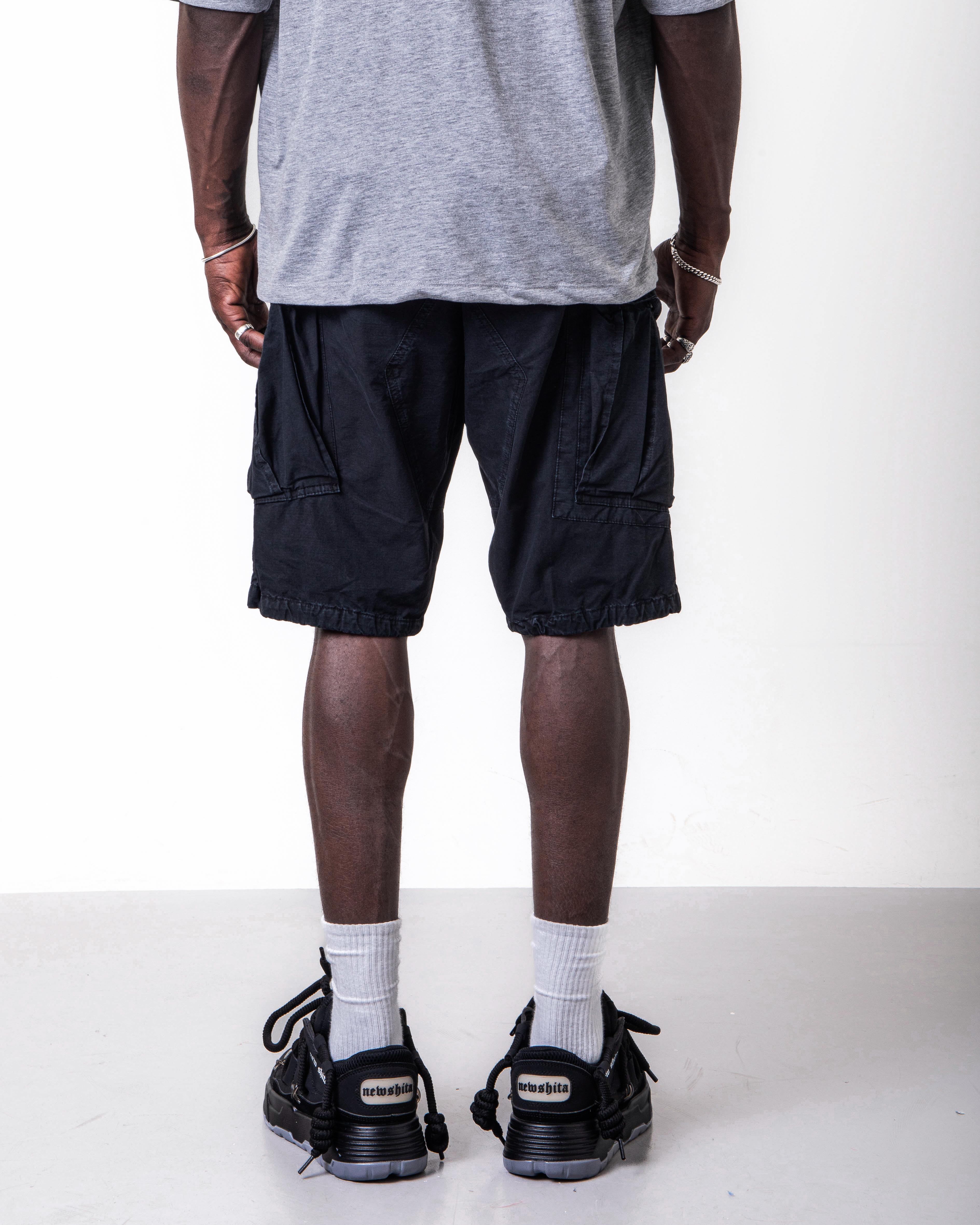 Black Cargo Short