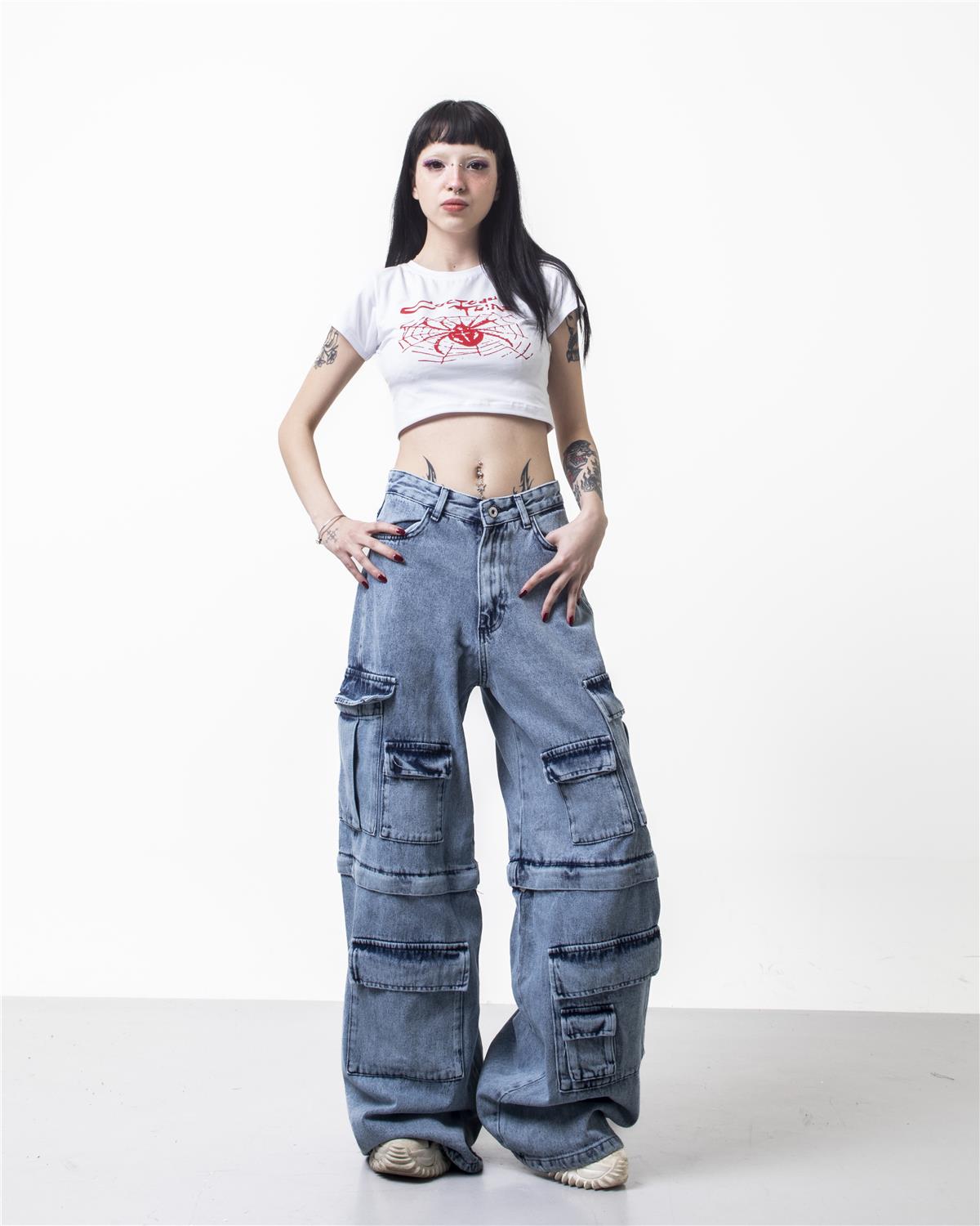 IceBlue Full Pocket Jean