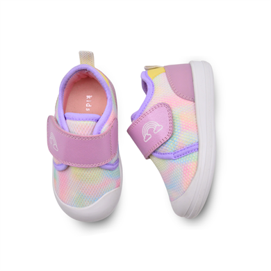 Hugo Air File ve Hakiki Deri Detaylı Kız Bebek Ayakkabı Lila