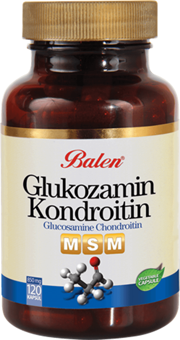 Balen Glukozamin & Kondroitin & MSM Kapsül Takviye Edici Gıda 60 Kapsül ...