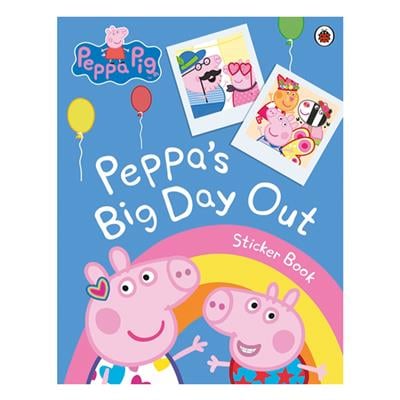 PEPPA PIG - PEPPAS BIG DAY OUT STICKER BOOK / LADYBIRD / Çıkartmalı ...