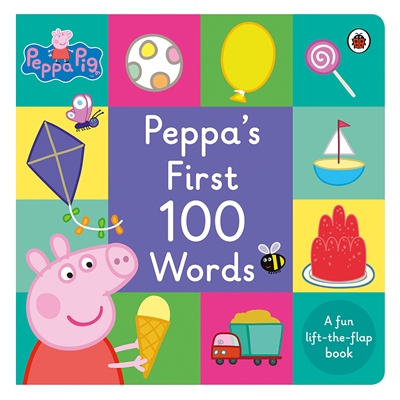 PEPPA PIG: PEPPAS FIRST 100 WORDS / LADYBIRD / 0-2
