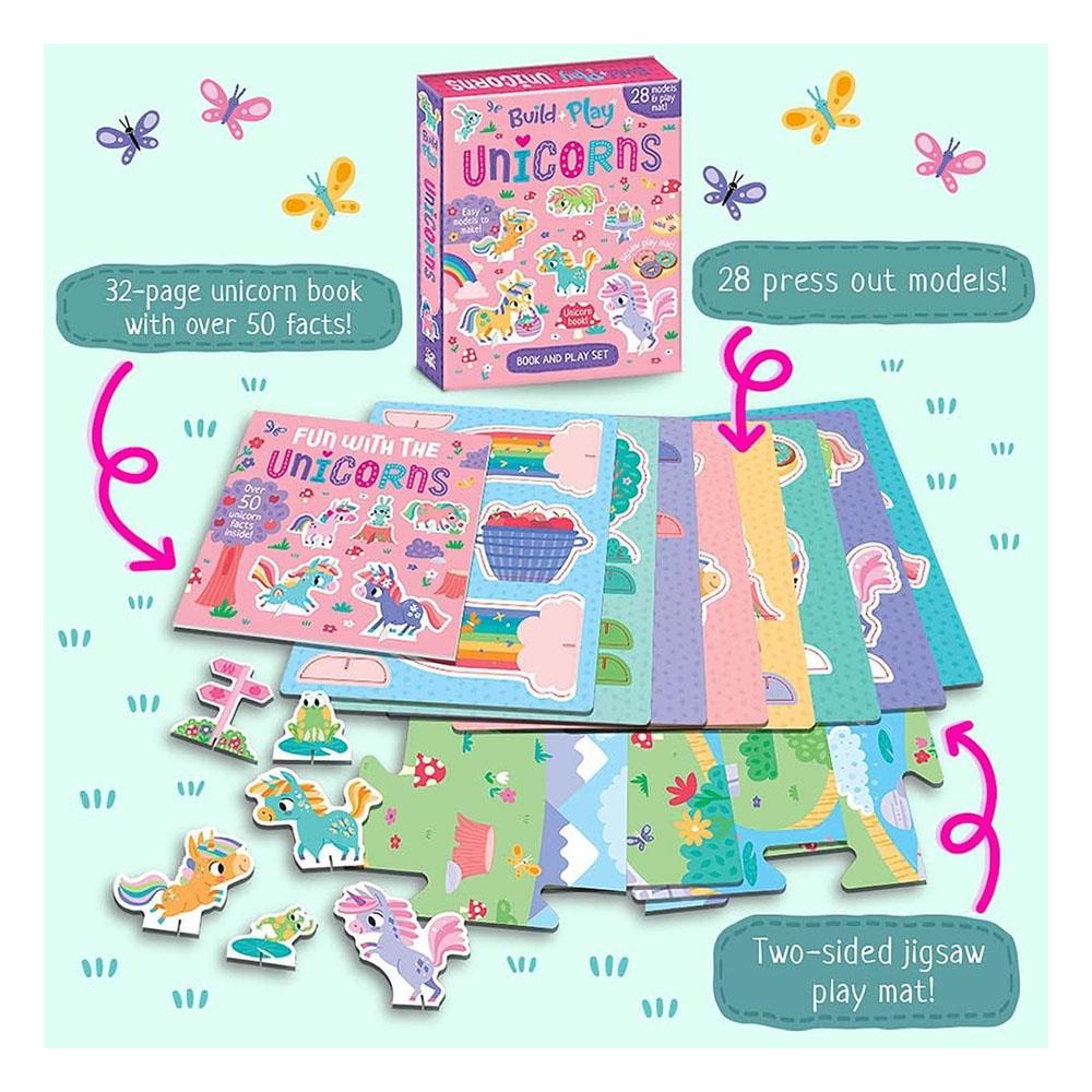 Build and Play - Unicorns Book and Play SetIMAGINE THAT624,90 TLYerli ...