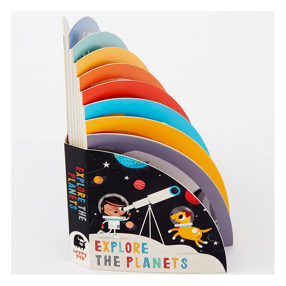EXPLORE THE PLANETS - BOARD BOOK / HAPPY YAK / İnteraktif/Aktiviteli ...