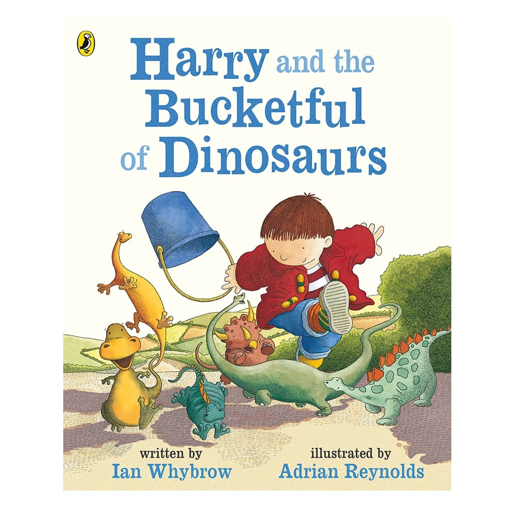 HARRY AND THE BUCKETFUL OF DINOSAURS / PUFFIN / 4-6