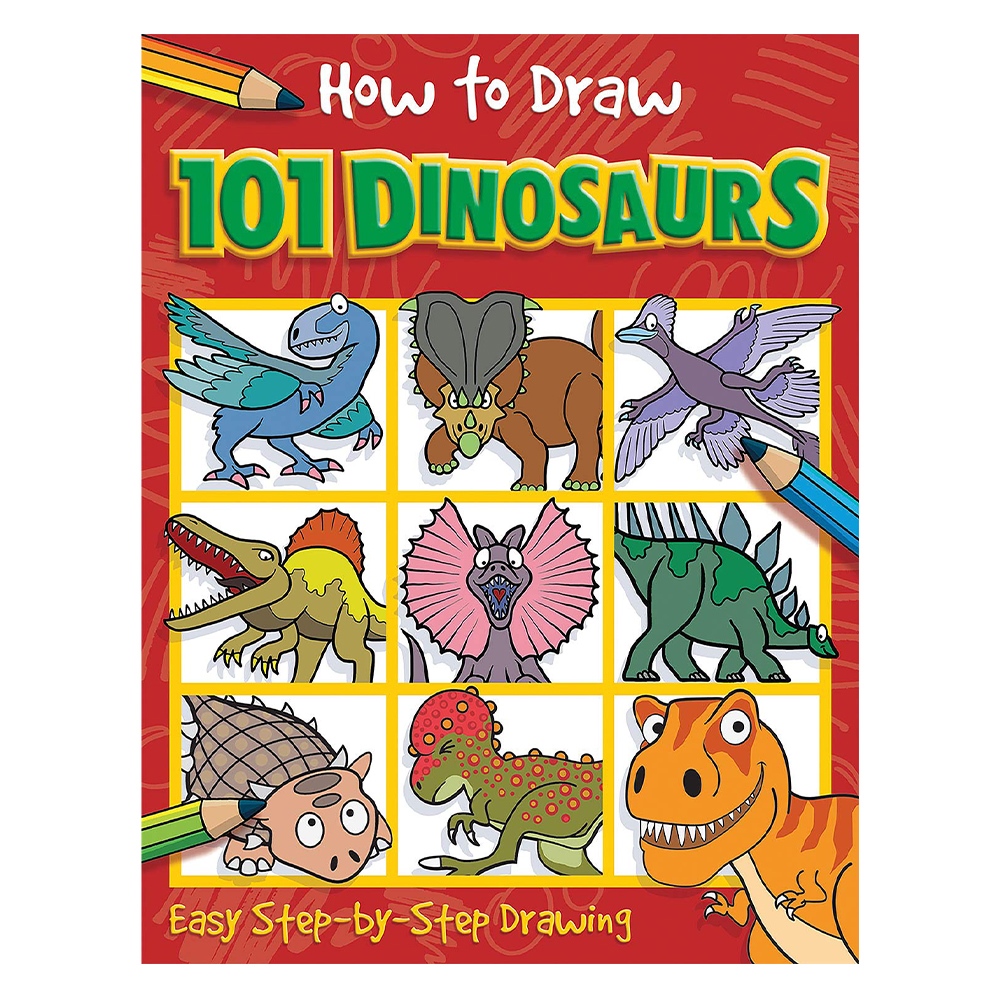 HOW TO DRAW 101 DINOSAURS IMAGINE THAT 9781782440215