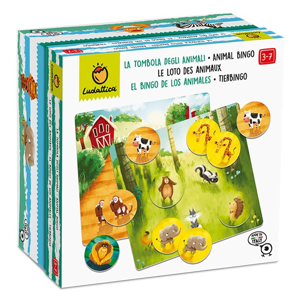 La Tombola Degli Animali - Animal Bingo / LUDATTICA / Oyuncak & Hobi ...