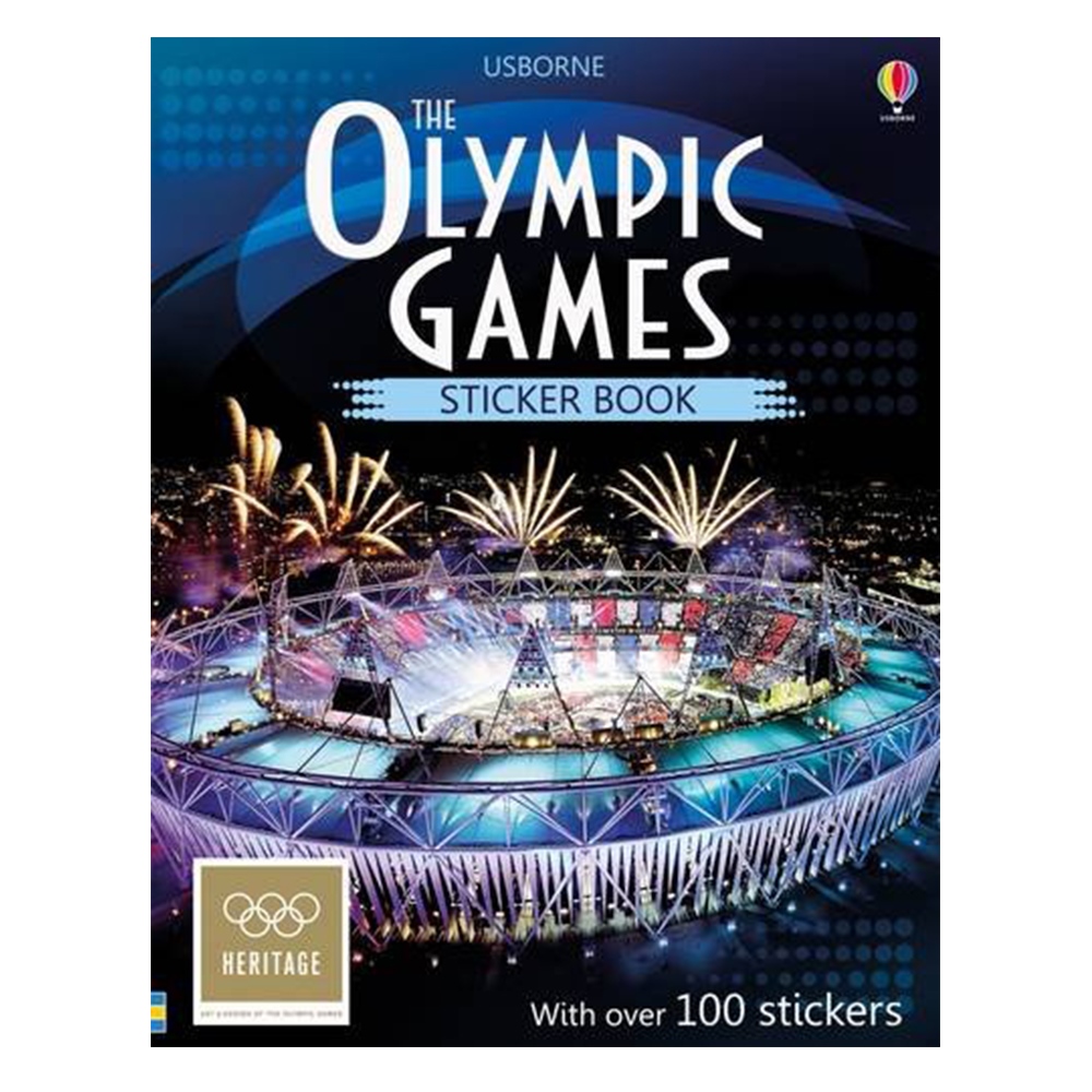 THE OLYMPIC GAMES STICKER BOOK - 9781409564119 - USBORNE