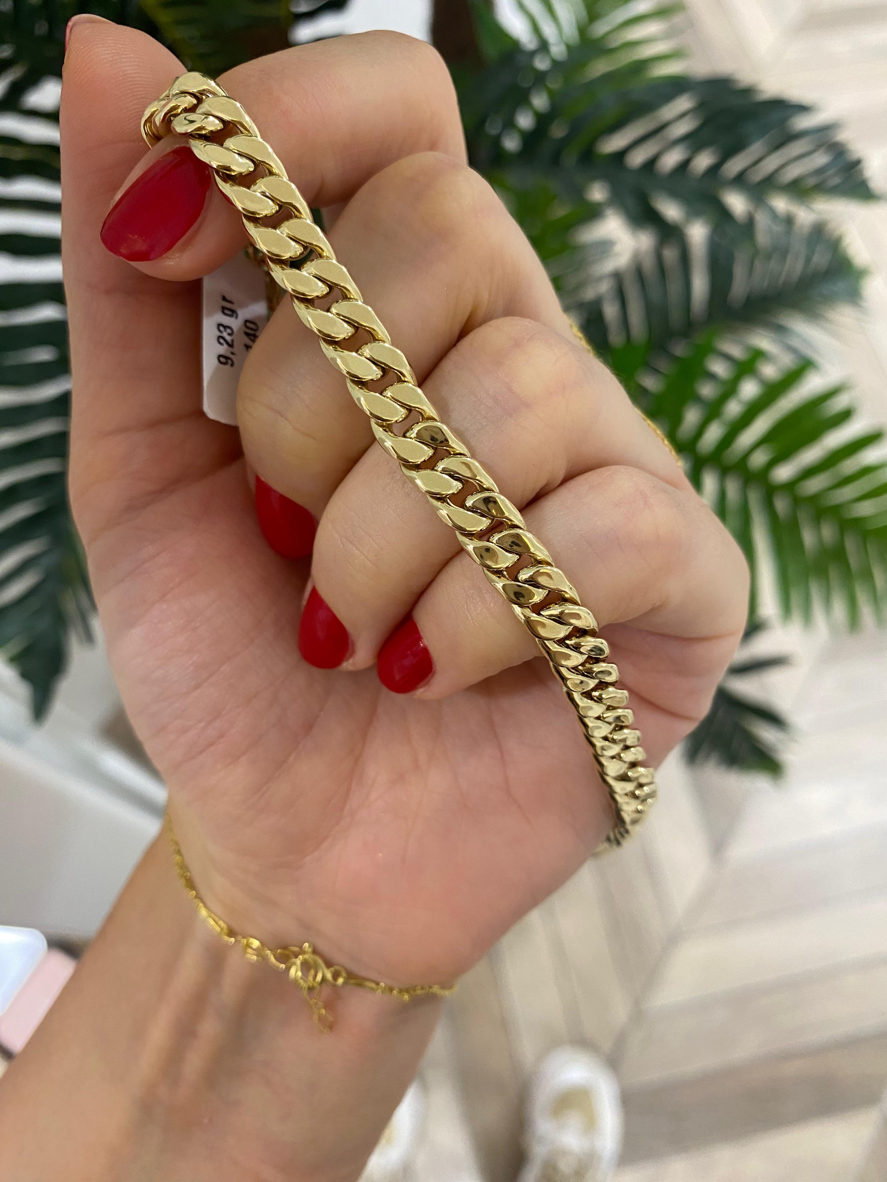 Kadın 14 K Altın Gurmet Bileklik - Best My Silver