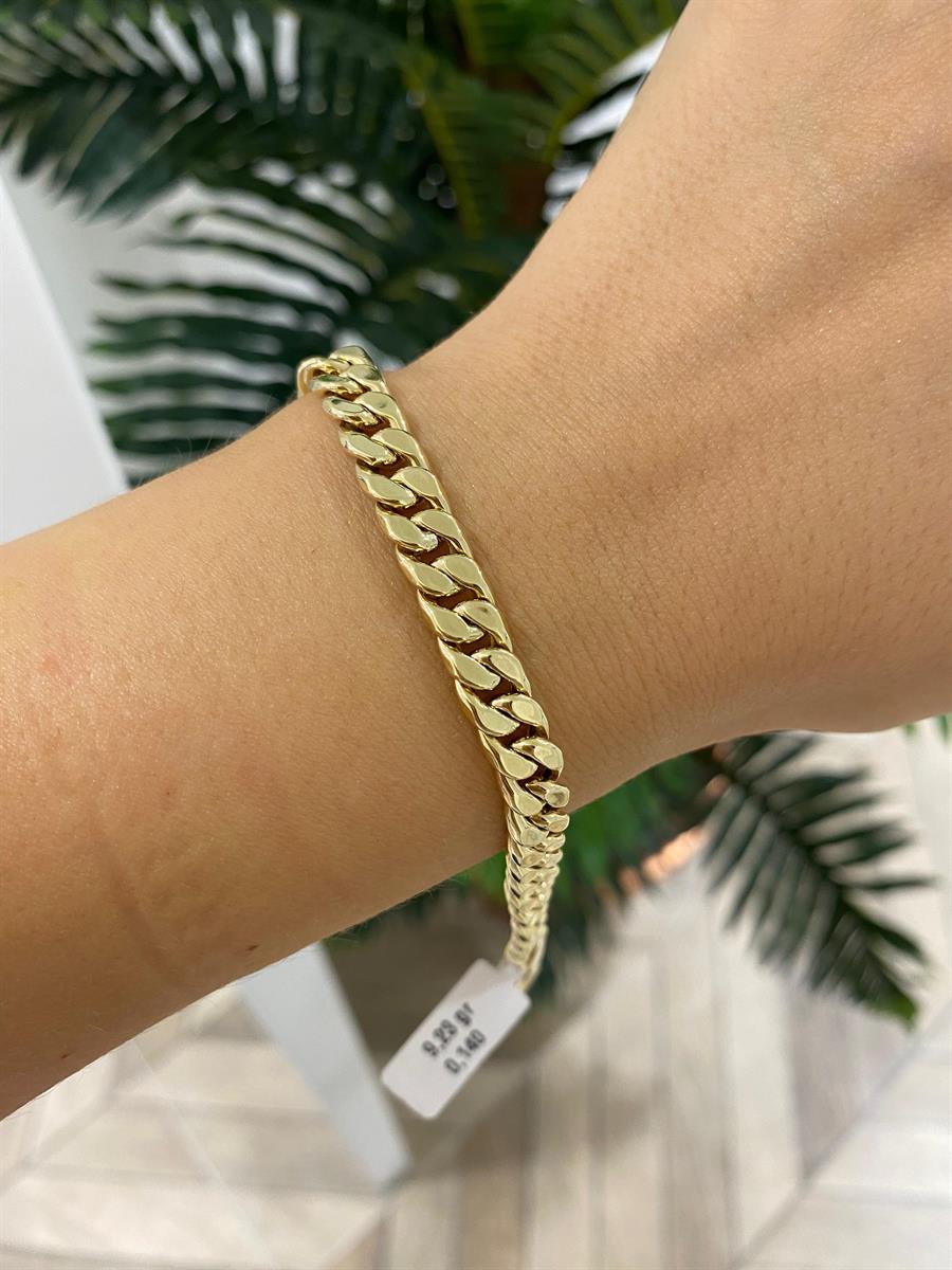 Kadın 14 K Altın Gurmet Bileklik - Best My Silver