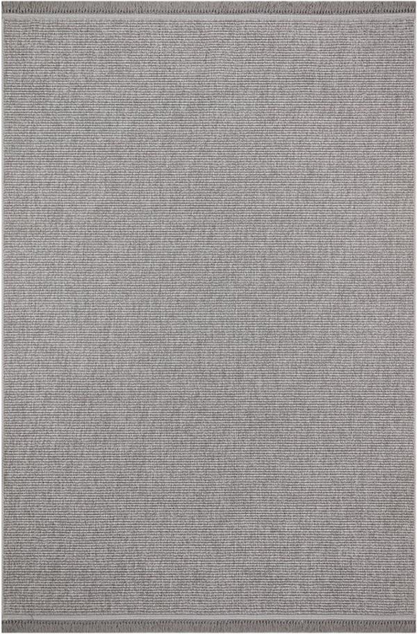 Türkmen Halı Milano ML01 Gri Hasır Tarzı Modern Halı