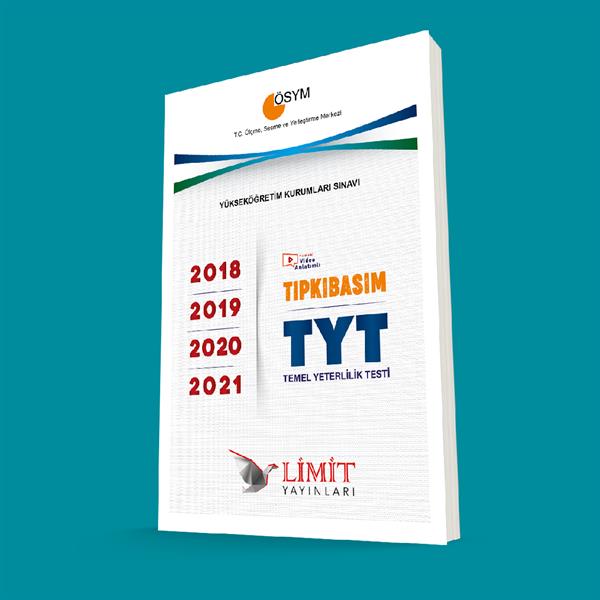 Limit Yayınları 2018-19-20-21 ÖSYM Tıpkı Basım TYT Deneme Sınavı - Kitap Etkisi