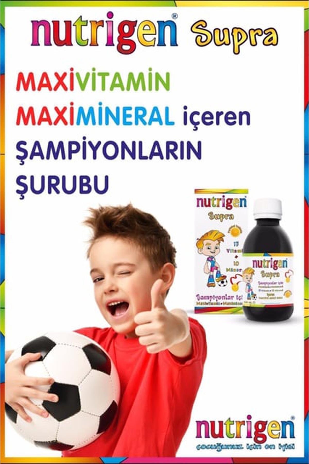 Nutrigen Supra Şurup 200 ml Fiyatı | Farmakozmetika
