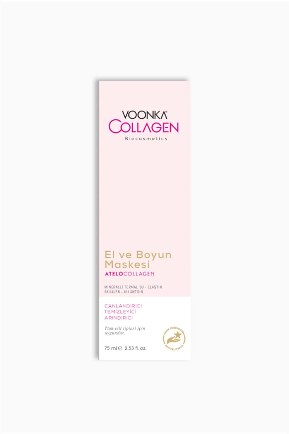Voonka Collagen El ve Boyun Maskesi Fiyatı | Farmakozmetika