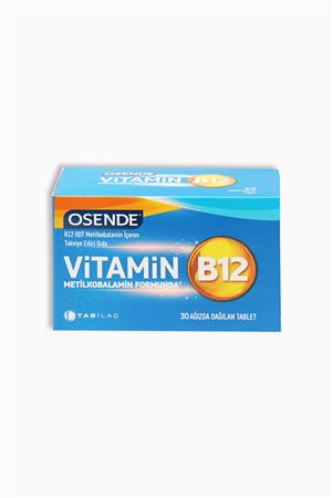 Osende Vitamin B12 30 Ağızda Dağılan Tablet Fiyatı | Farmakozmetika