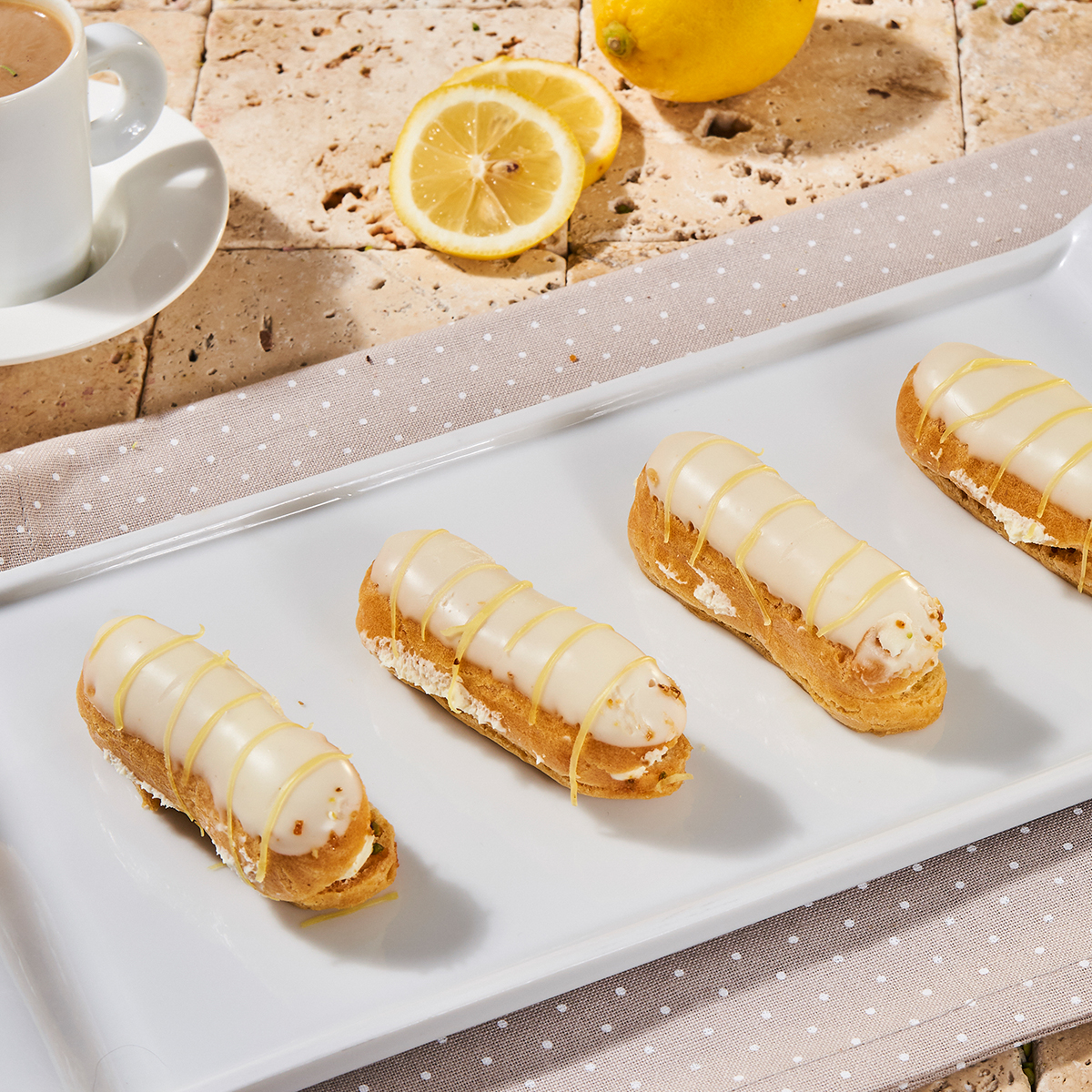 Limonlu Mini Ekler / 1 Kg