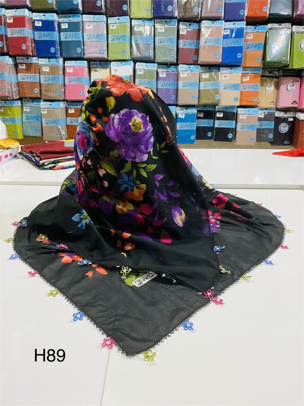 İğne Oyalı Yazma H89