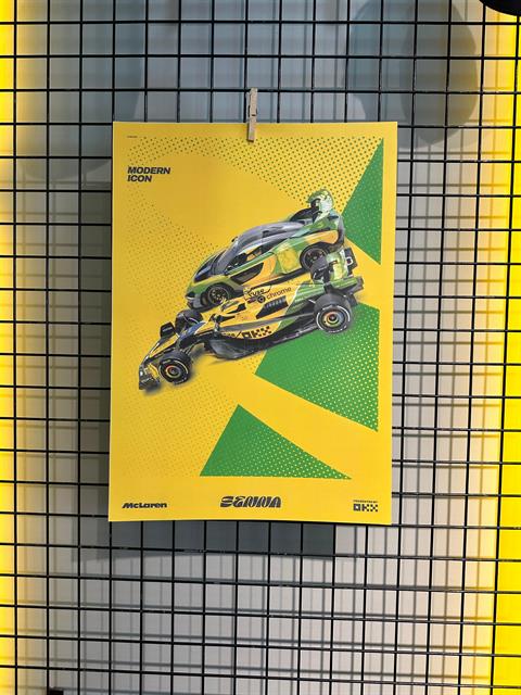 Ayrton Senna Monaco GP 2024 Poster