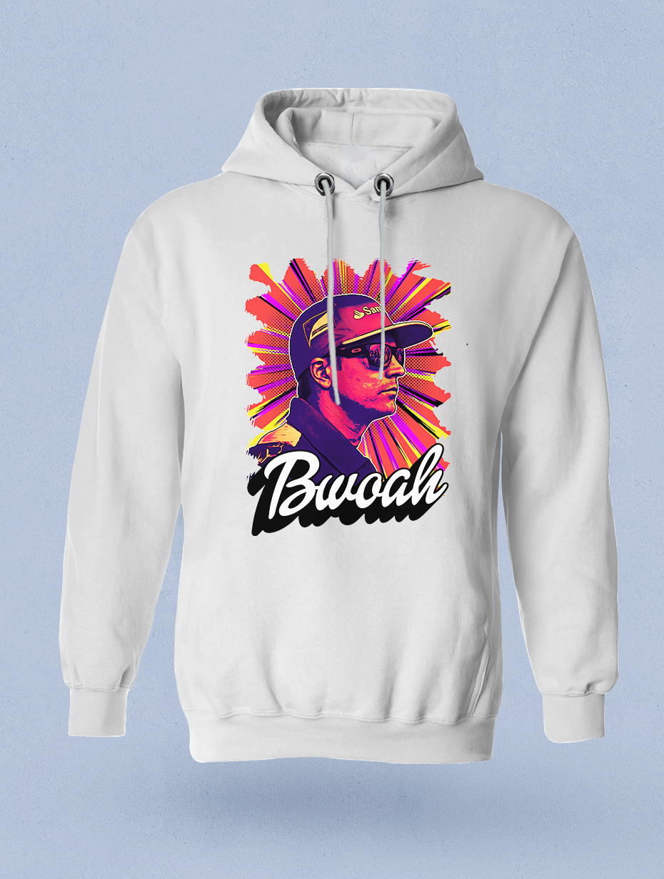 Leave Me Alone Kırmızı Sweatshirt Hoodie