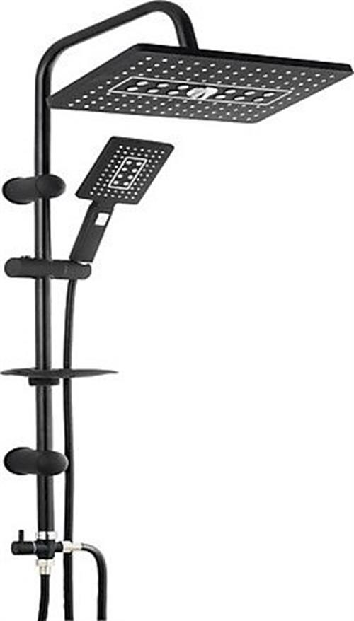 Tokyo Tepe Duş Seti Siyah