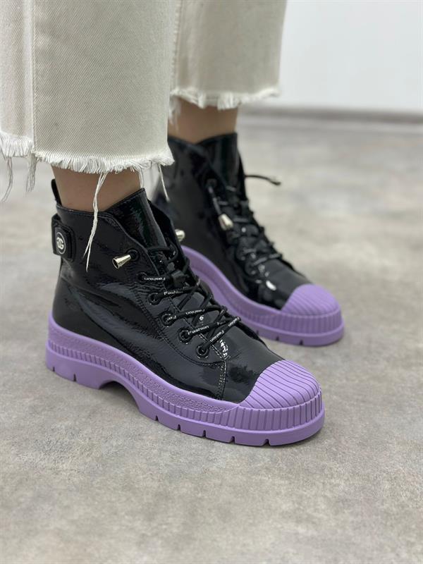 Kadın İthal Bot | Siyah - Vivens Moda