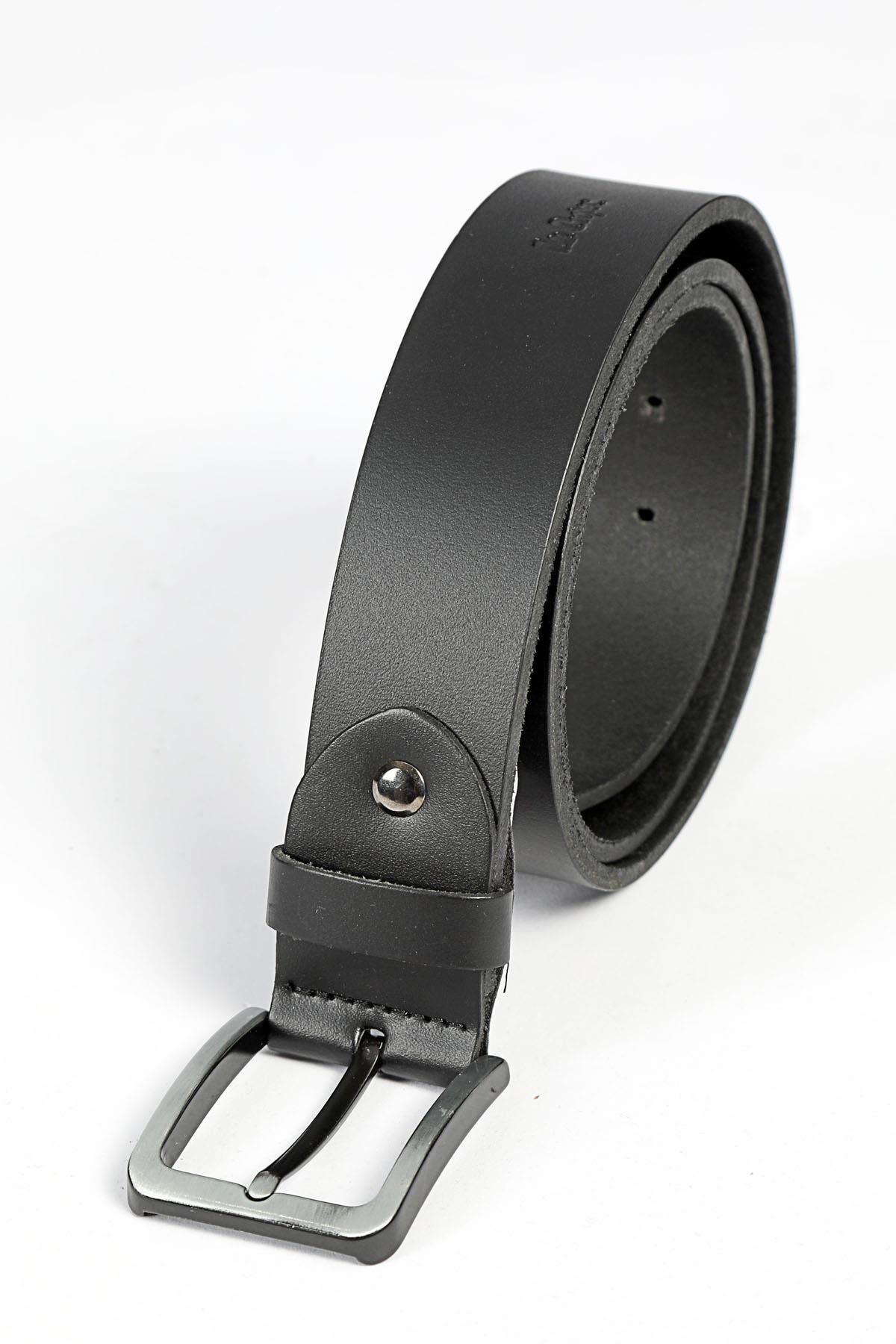 Kane Erkek Deri Kemer Siyah - Lee Cooper Türkiye