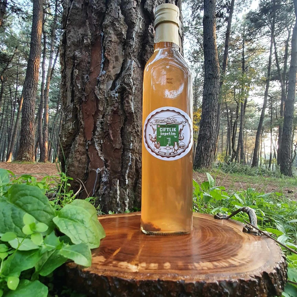 SİRKE, ELMA ( %100 ORGANİK, DOĞAL FERMENTE )