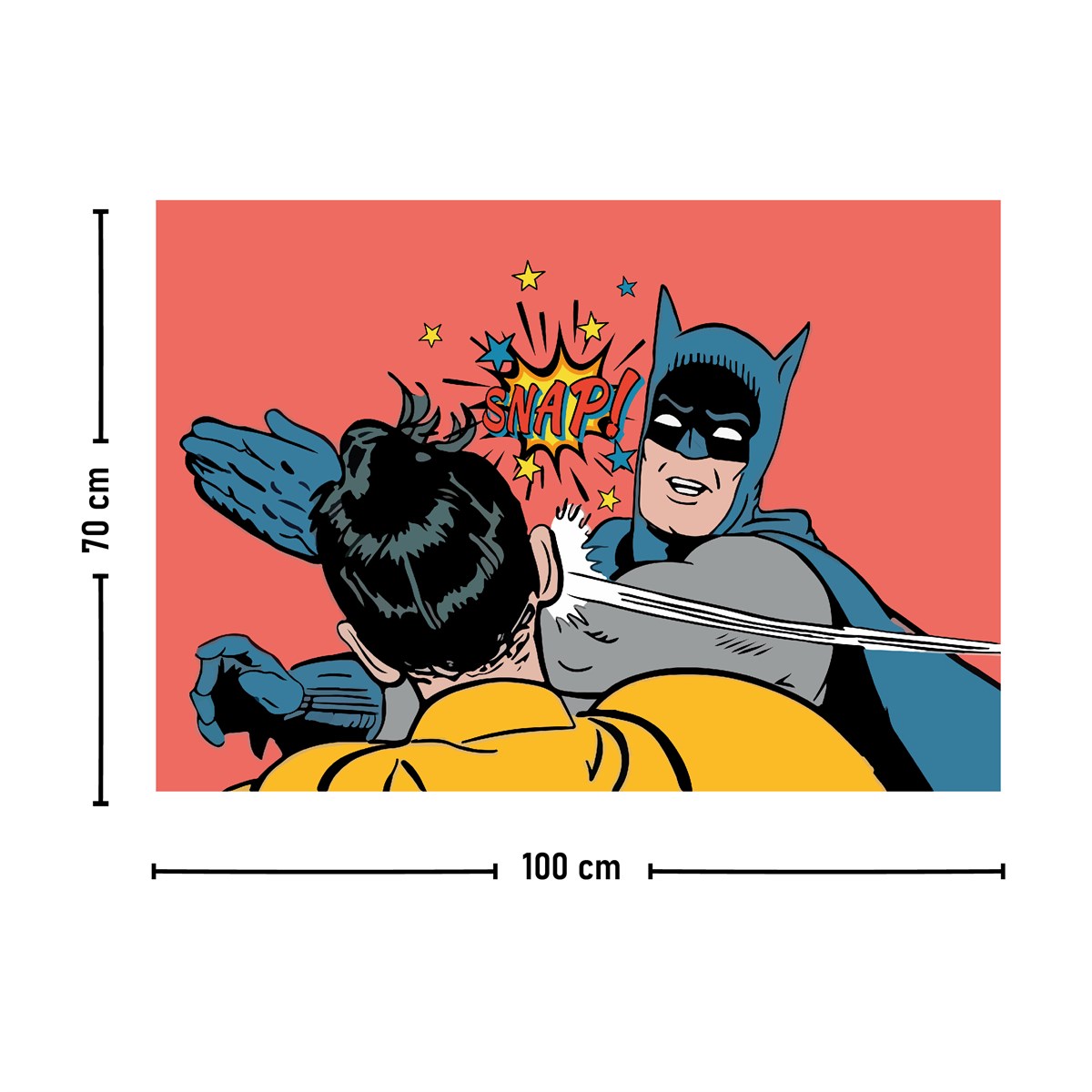 Vagonik Batman Snap Çizgi Roman Comic Duvar Örtüsü Halısı 140 X 100 Cm ...
