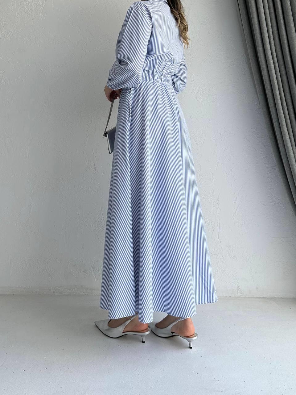 Moda Ala | Root Hairs Elbise Mavi