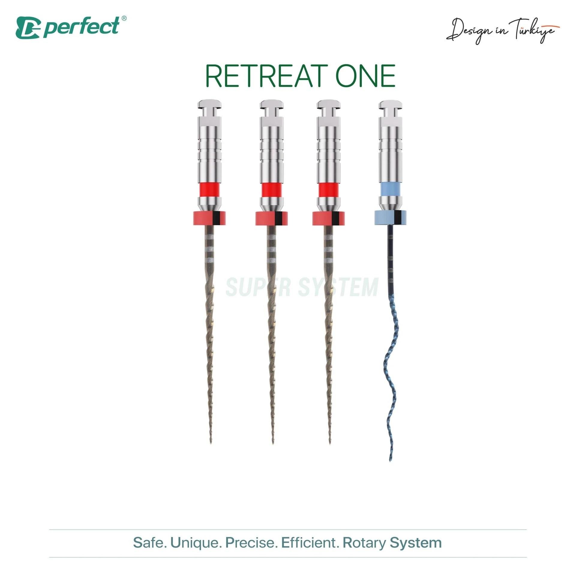 Perfect Süper System Retreat One Rotary Kanal Eğesi