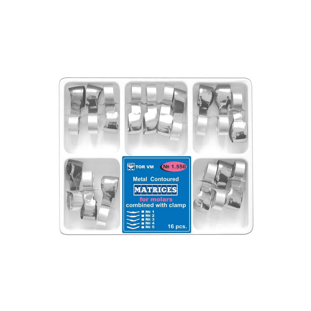 Tor VM Metal Konturlu Matrix (Molar, Klemp'li) No:1.550